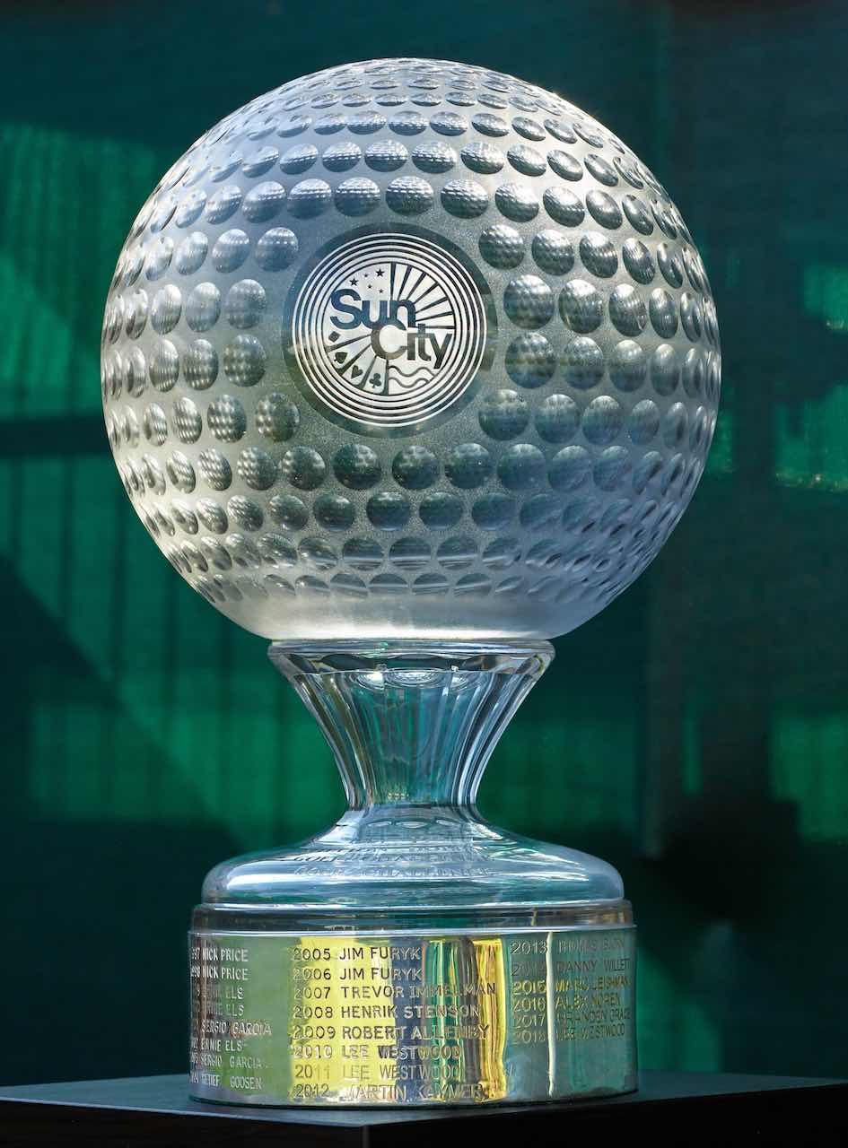 A trophy fit for golf royalty
